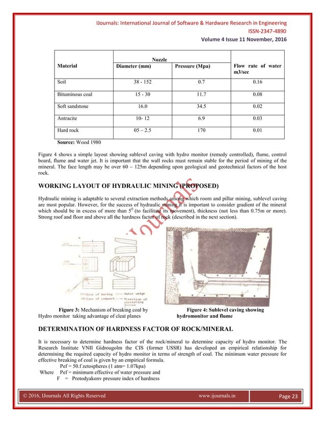 Hydraulic mining | PDF | Geology | Science