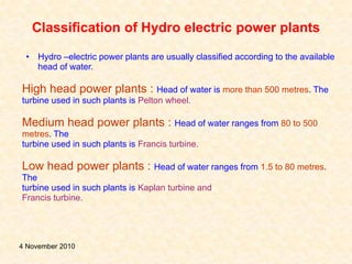 HYDRAL POWER PLANTHYDRAL POWER PLANTHYDRAL POWER PLANT | PPT