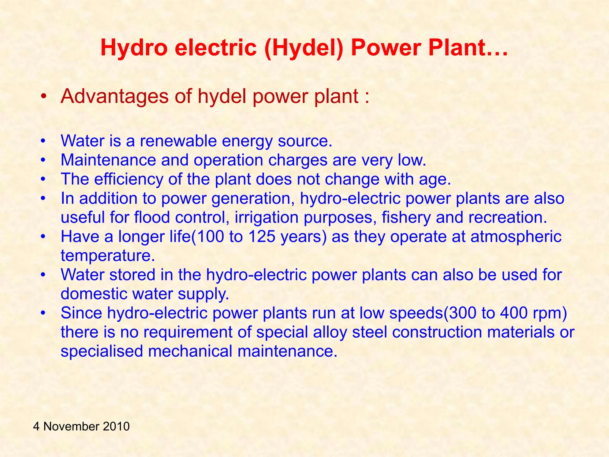 HYDRAL POWER PLANT HYDRAL POWER PLANTHYDRAL POWER PLANT | PPT