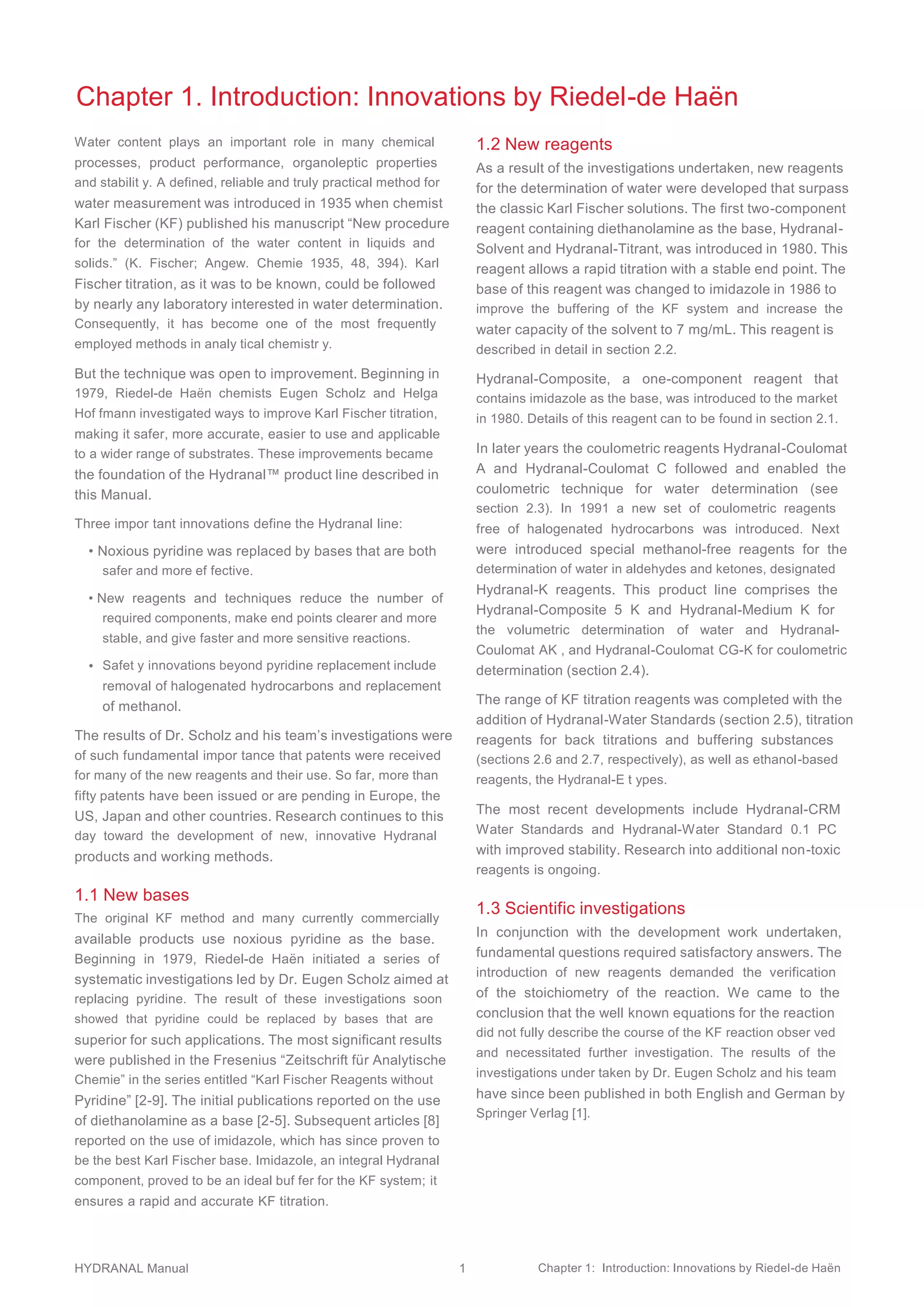 Honeywell Hydranal Manual | PPTX