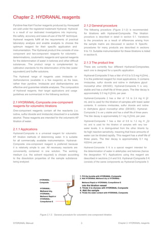 Honeywell Hydranal Manual | PPTX