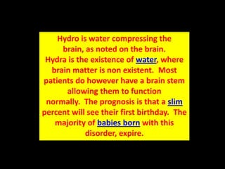 Hydrancephaly | PPTX