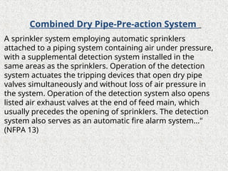 Hydrant & Sprinkler System design and .ppt