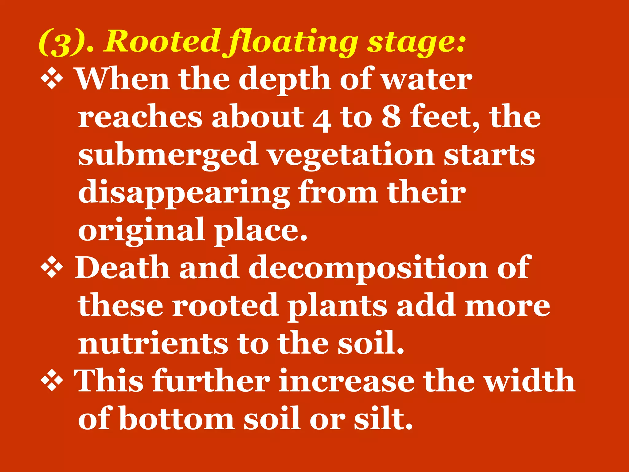 Hydrosere (Hydrarch Succession) | PPTX