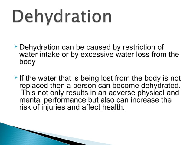 Hydration | PPT