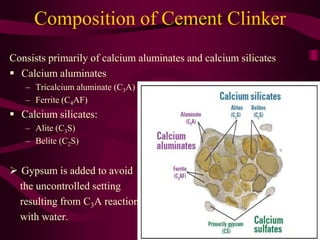 Hydration of cement | PPTX