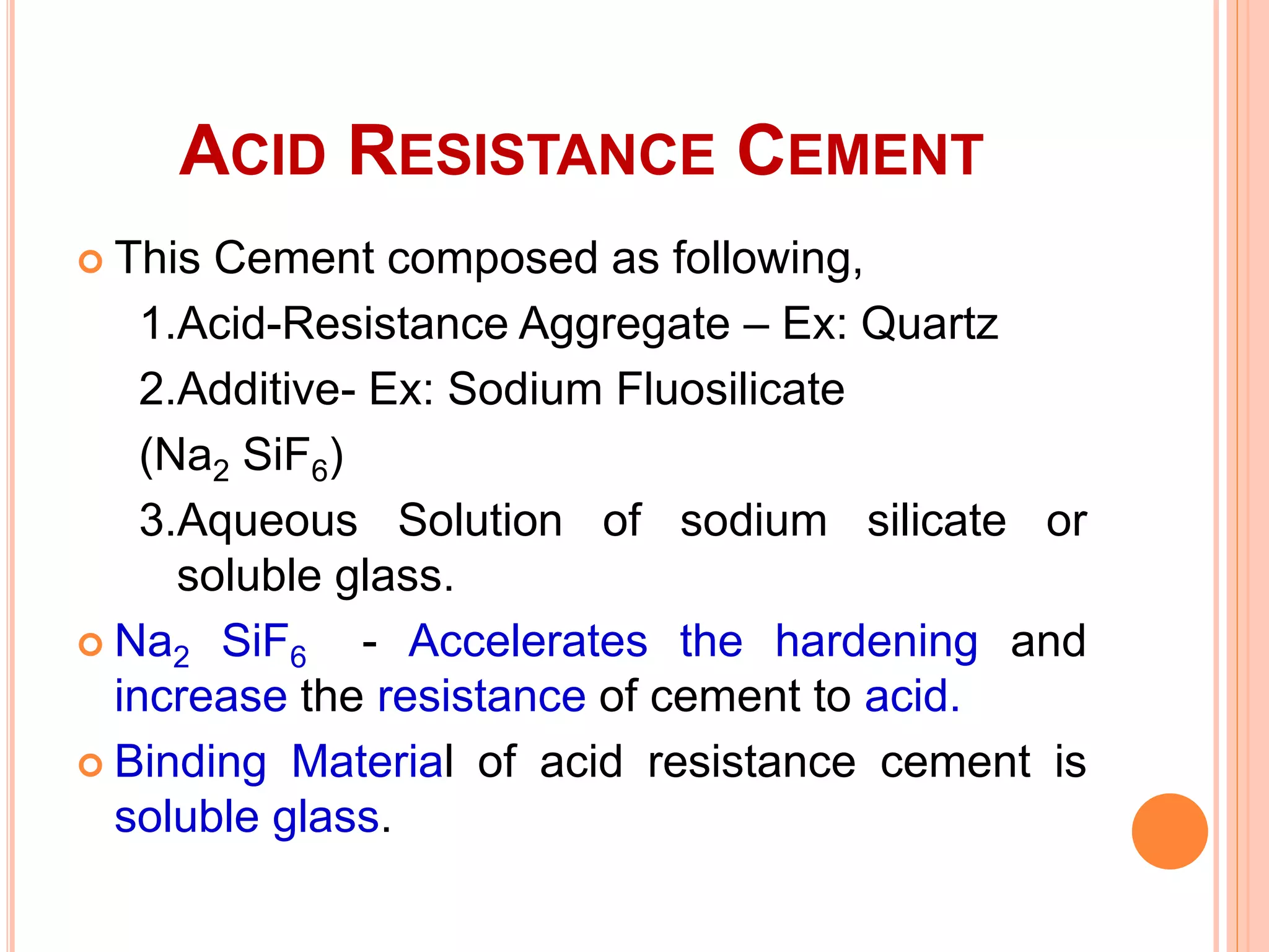 Hydration of cement | PPTX
