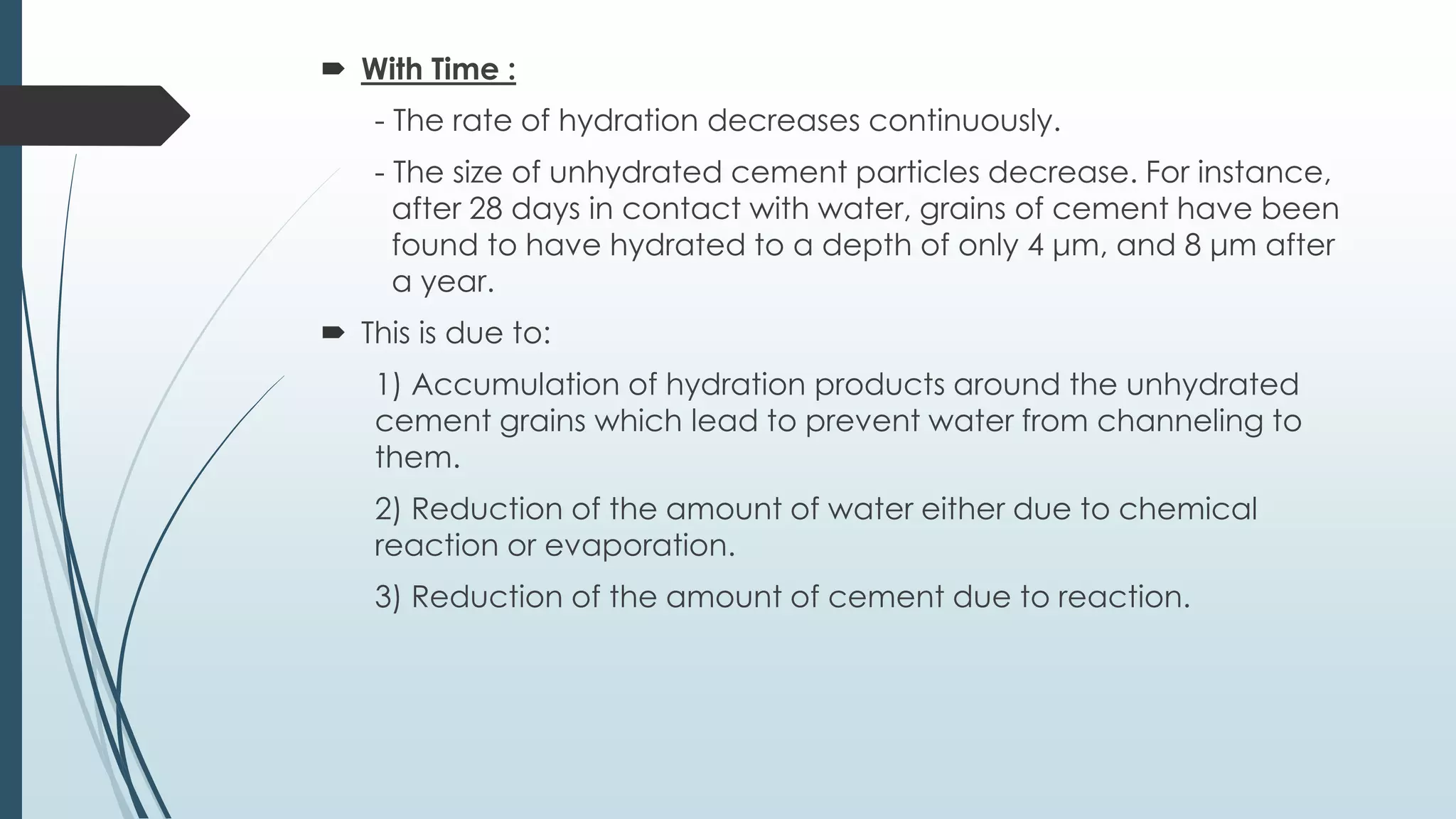 Hydration of Portland cement | PDF