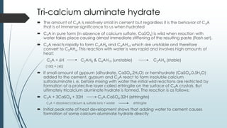 Hydration of Portland cement | PDF
