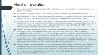 Hydration of Portland cement | PPT