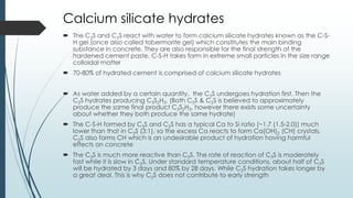 Hydration of Portland cement | PDF