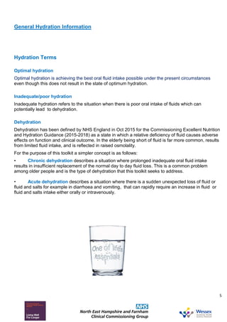 Toolkit: improving hydration among older people | PDF
