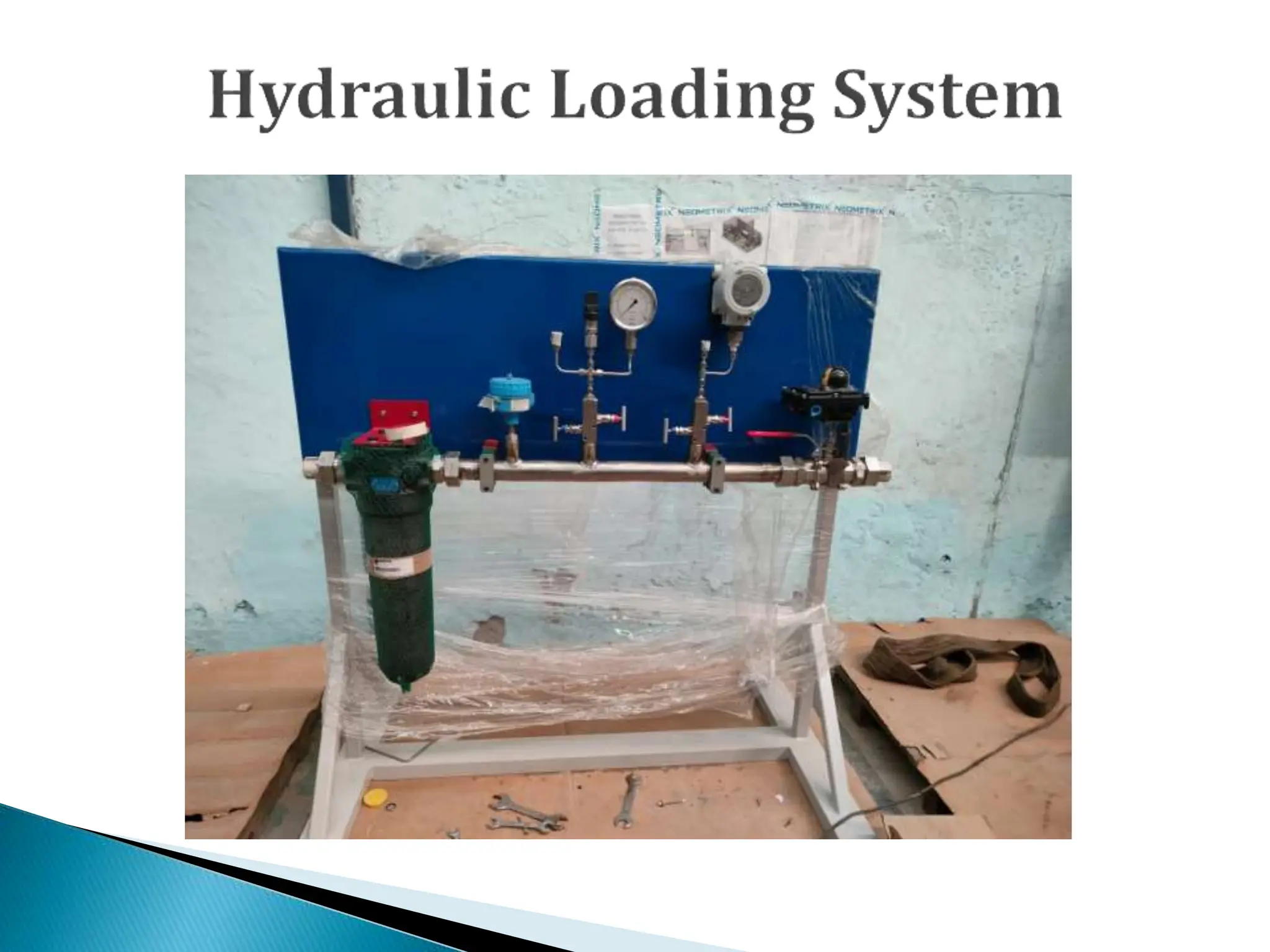 Hydraulic Loading System - Neometrix Defence | PPT