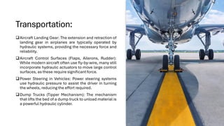 Hydraulic-Systems PPT ABOUT HYDRAULICSYSYTEMS | PDF