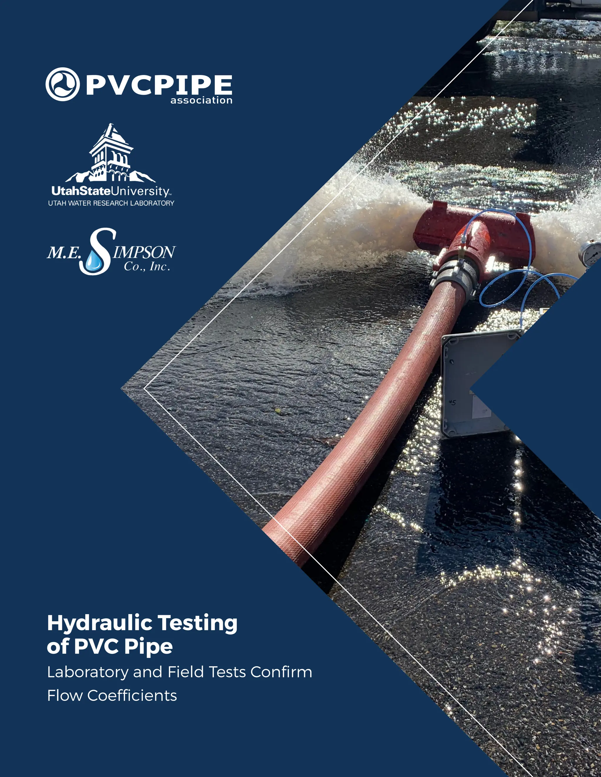 Hydraulic Testing of Pvc Pipe Laboratory and Field Tests Confirm Flow ...