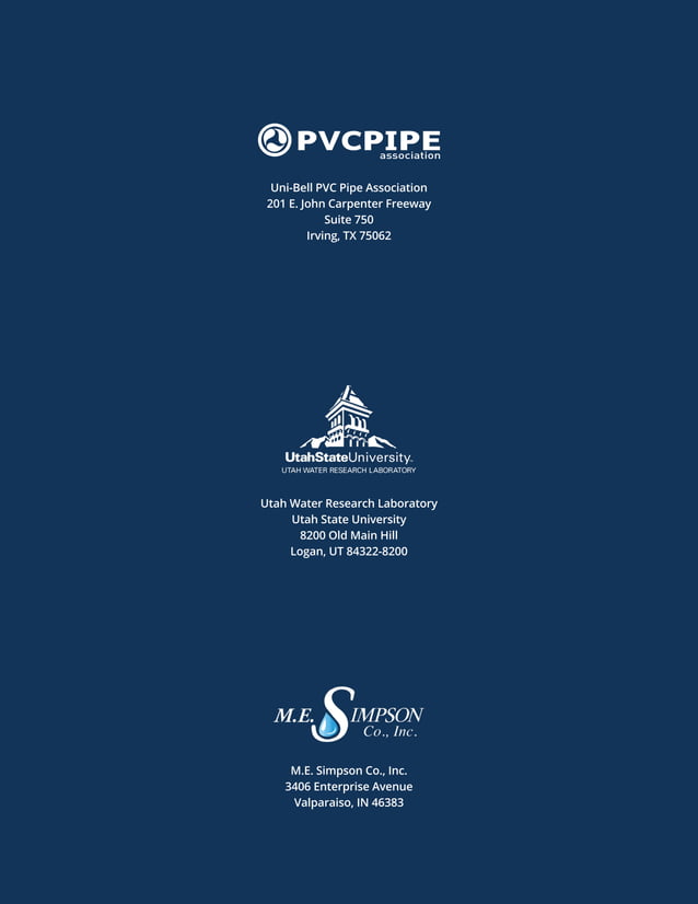 Hydraulic Testing of Pvc Pipe Laboratory and Field Tests Confirm Flow ...
