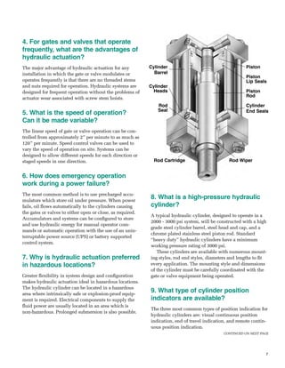 Hydraulic actuation | PDF