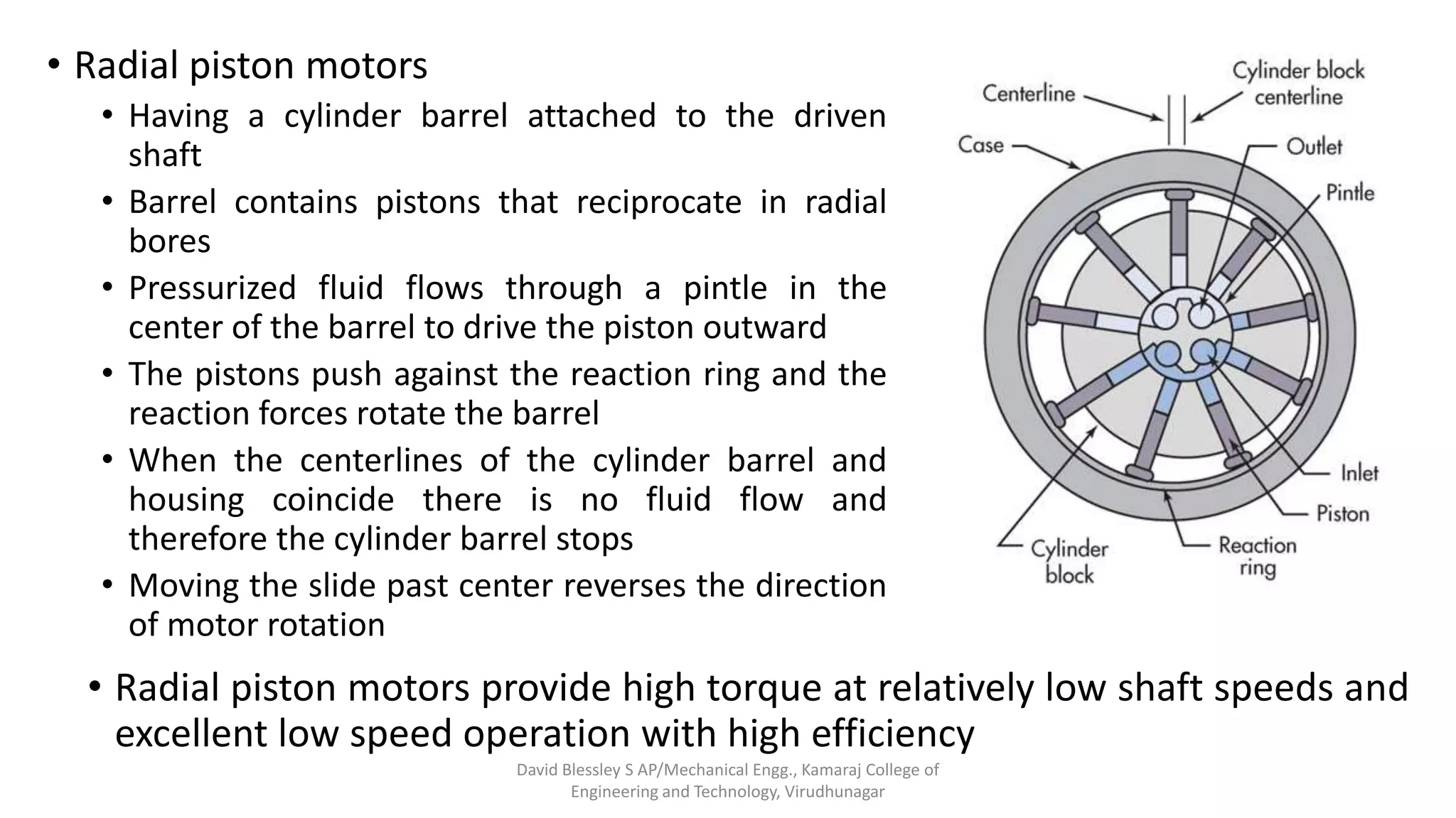 Hydraulic actuators and control components | PPTX
