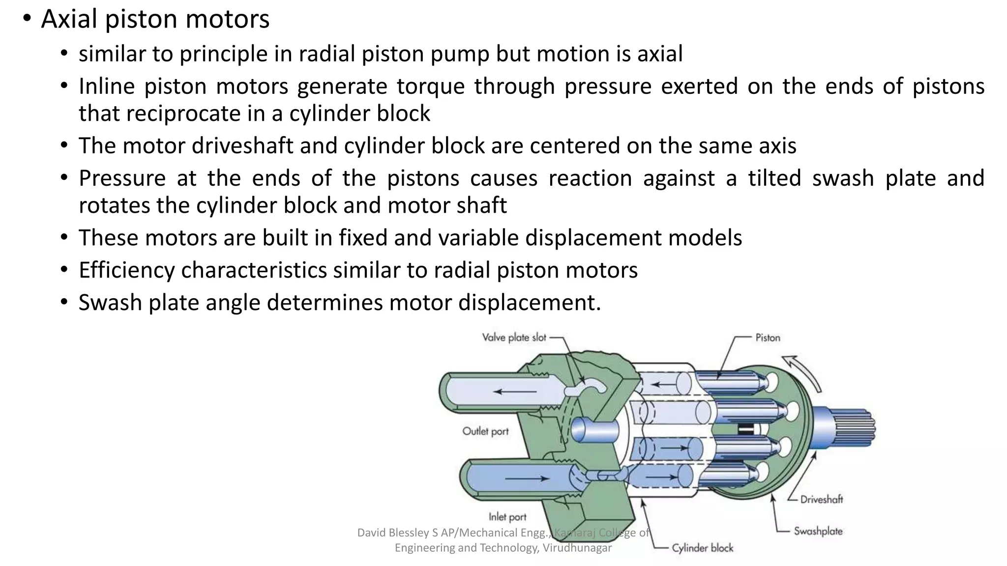 Hydraulic actuators and control components | PPTX