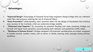 Hydraulics and Hydrological Impact on Bridges in civil engineering .pptx