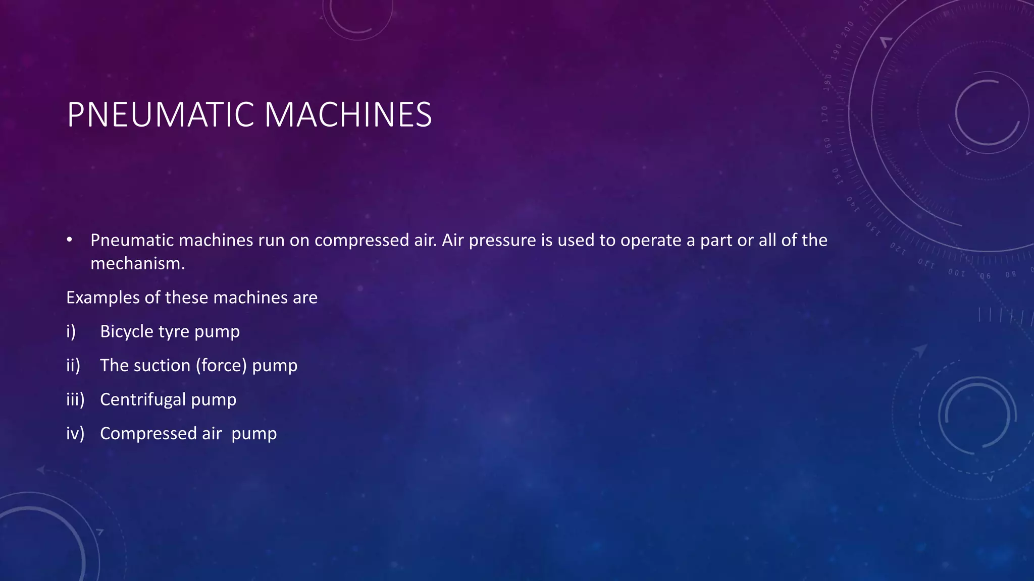 Hydraulic and pneumatic machine | PPTX