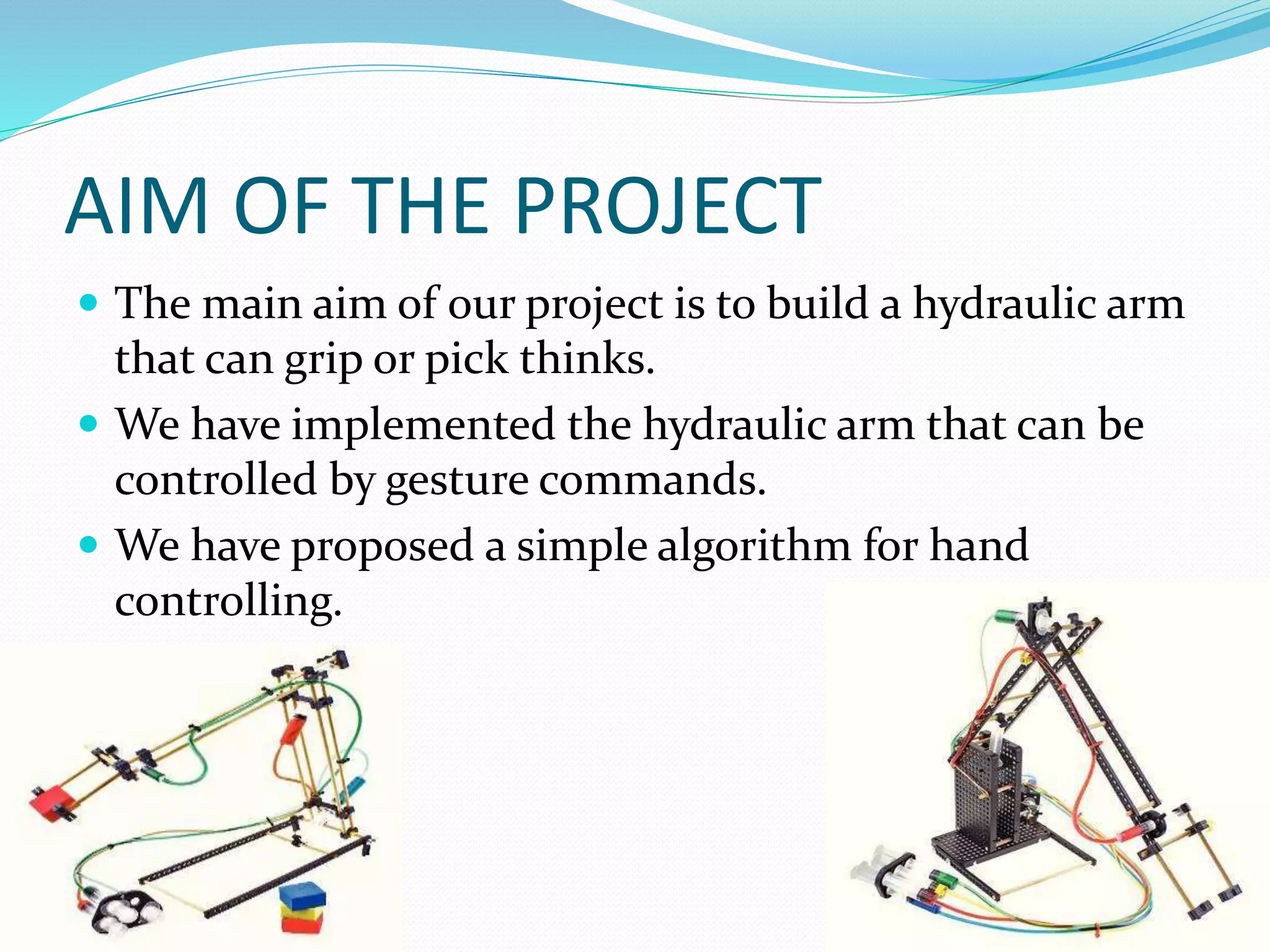 Hydraulic arm | PPTX