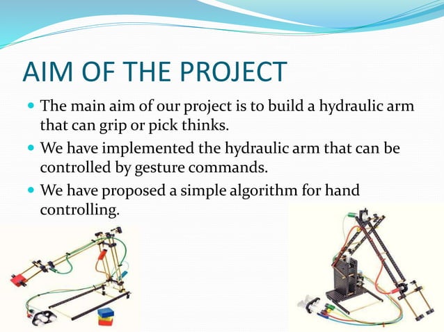 Hydraulic arm | PPTX