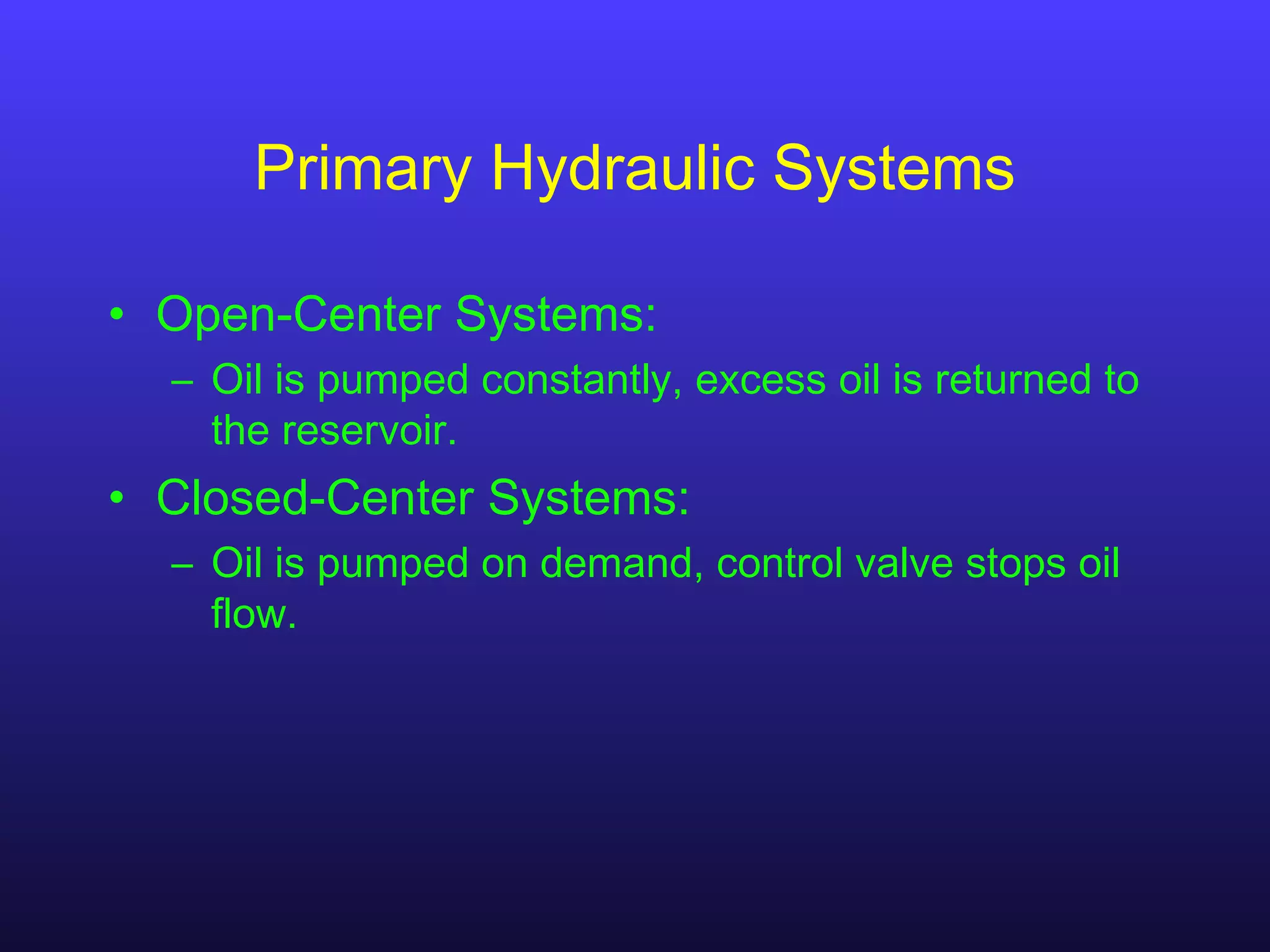 Hydraulic basics | PPT