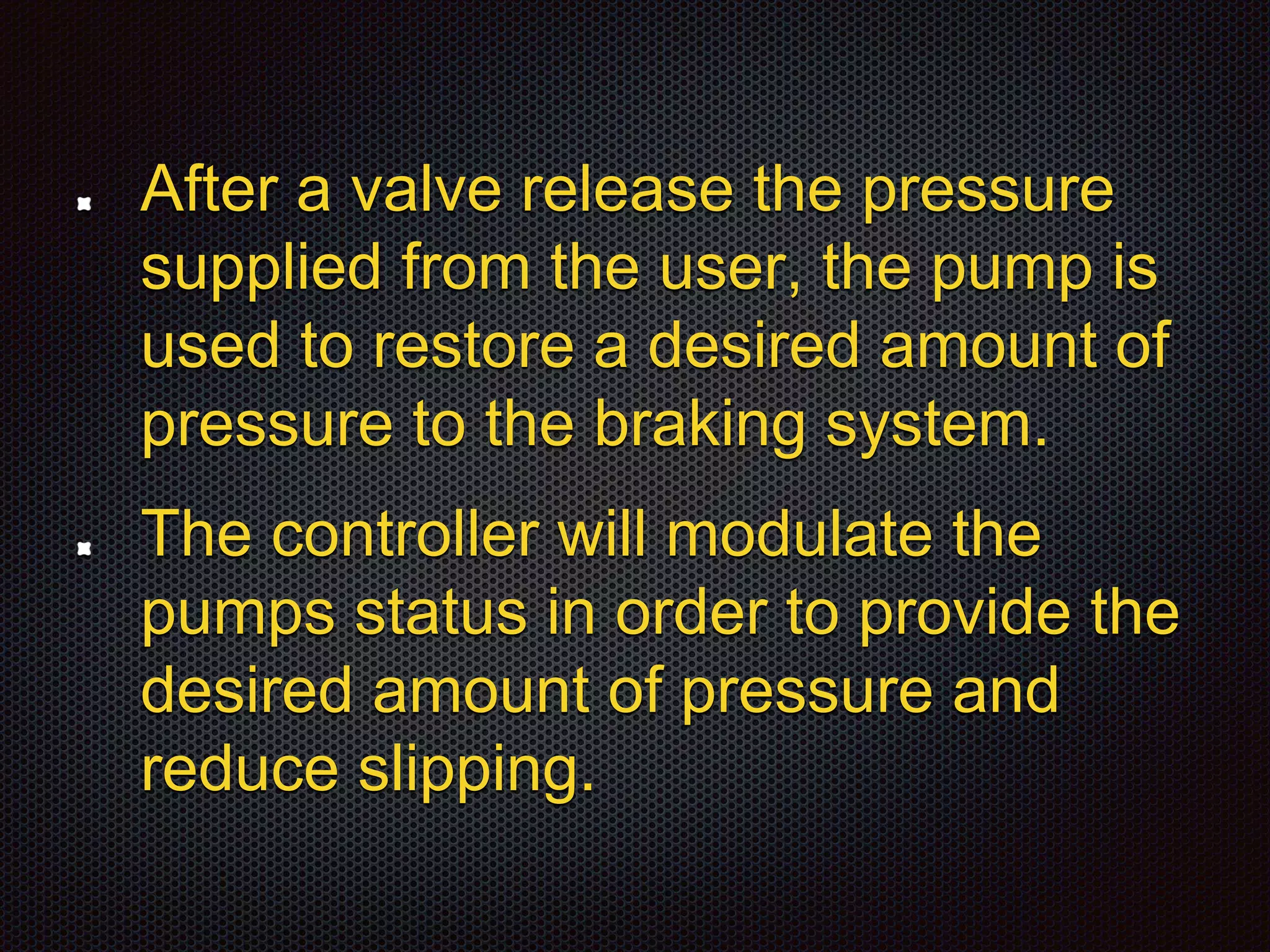 Hydraulic brakes and anti lock braking system(ABS) | PPTX