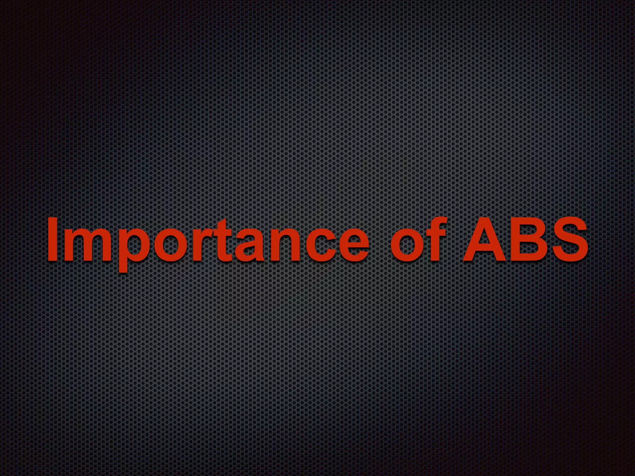 Hydraulic brakes and anti lock braking system(ABS) | PPTX