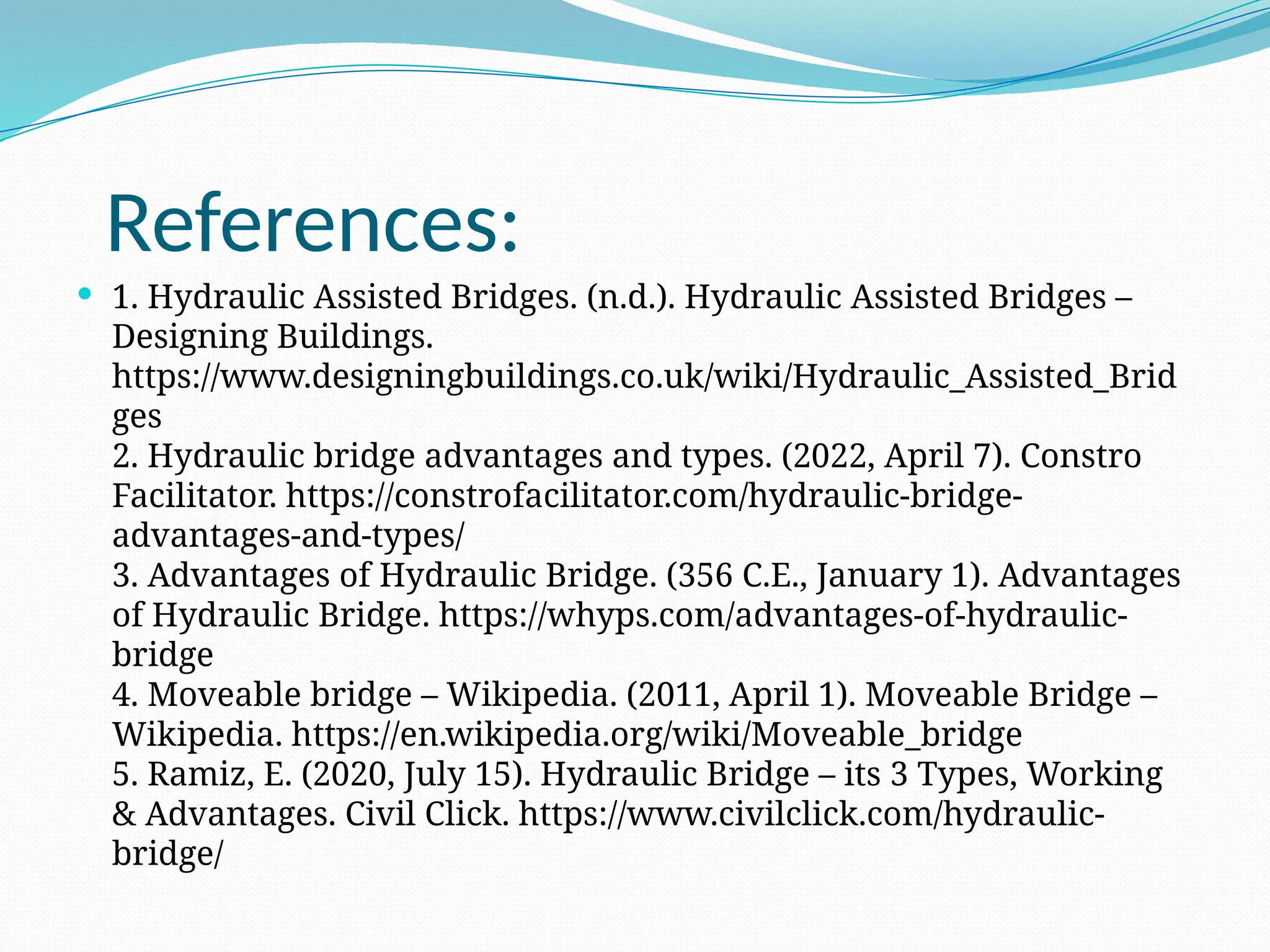 Hydraulic Bridge PPT.Hydraulic Bridge PPT.pptx