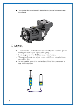 Hydraulic car lift | PDF