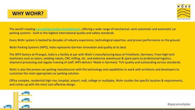 HYDRAULIC CAR PARKING SYSTEMS:VIABLE SOLUTION FOR MODERN-DAY PARKING ...