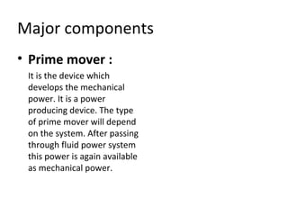 Hydraulic control system (ce ppt) | PPT | Technology & Computing
