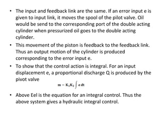 Hydraulic control system (ce ppt) | PPT