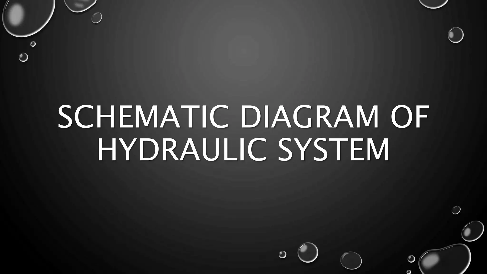Hydraulic control systems | PPTX
