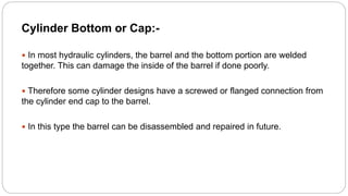 Design of Hydraulic cylinder | PPTX