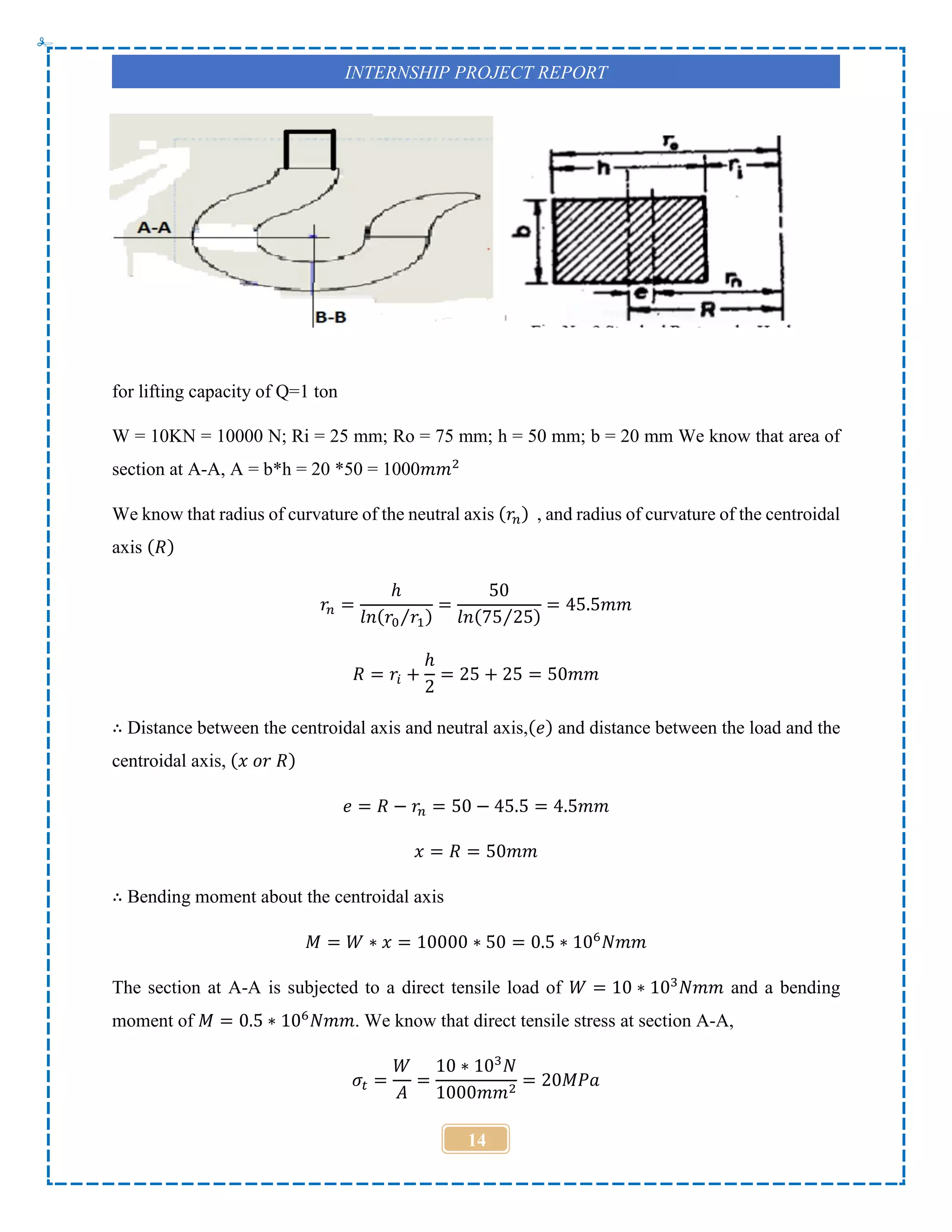 hydraulic shop crane design project | PDF