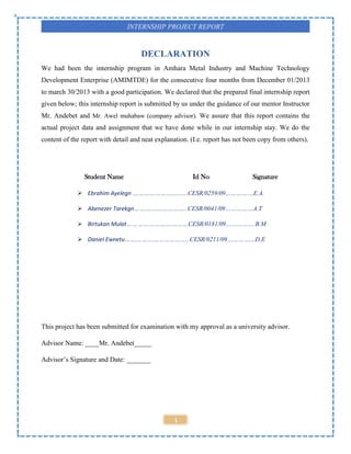 Internship Report on Design of Hydraulic Shop Crane | PDF