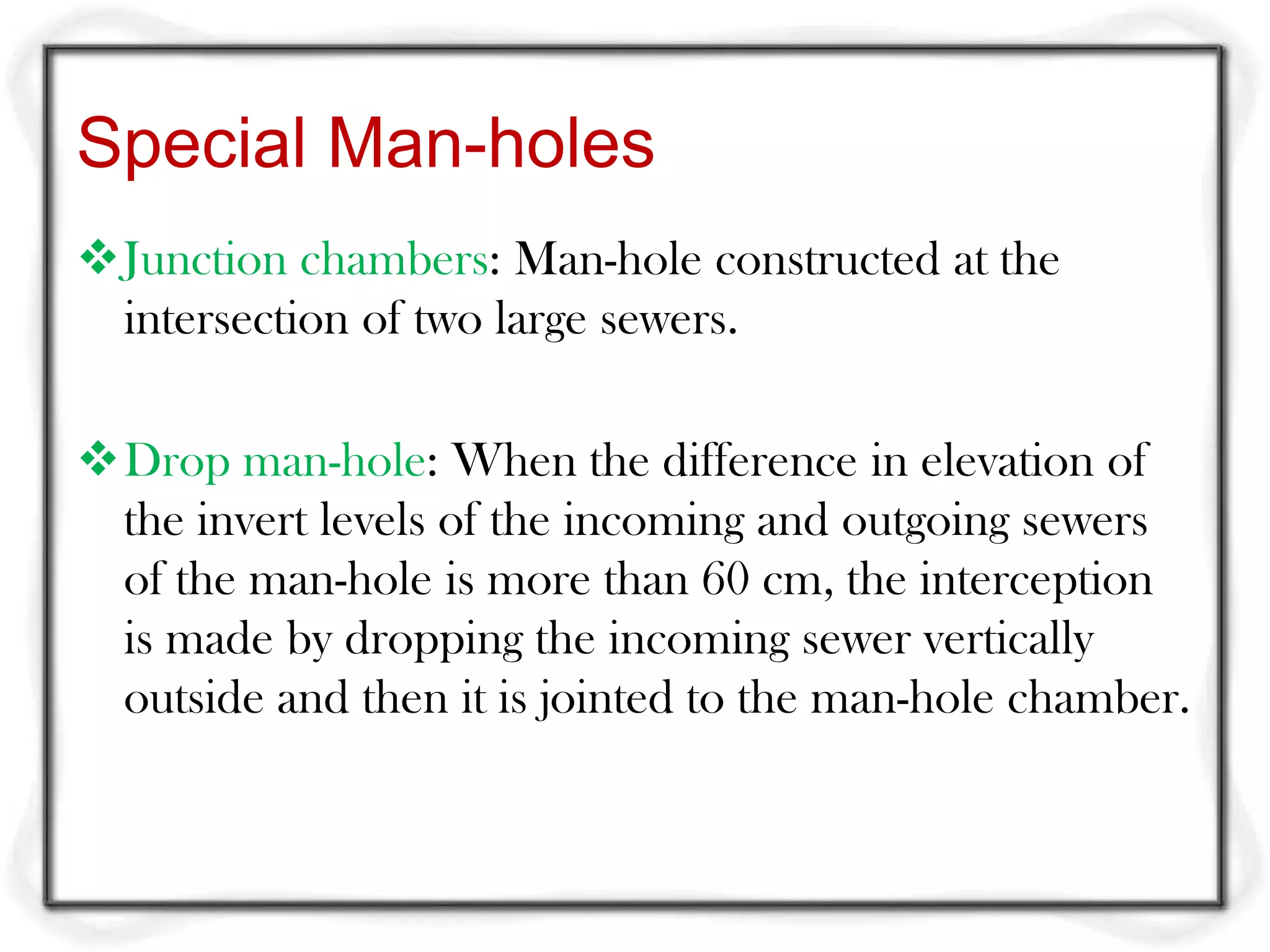 Hydraulic design of sewer | PPTX