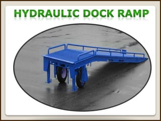 Hydraulic Dock Ramp, Warehouse Loading Dock Ramp, Industrial Loading ...