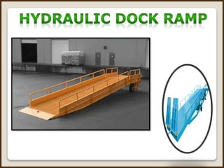 Hydraulic Dock Ramp, Warehouse Loading Dock Ramp, Industrial Loading ...