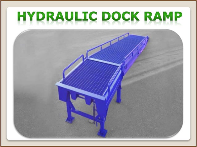 Hydraulic Dock Ramp, Warehouse Loading Dock Ramp, Industrial Loading ...