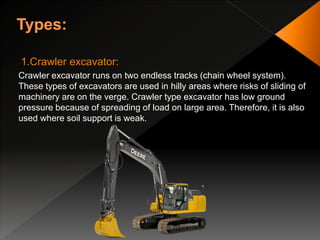 Hydraulic excavator | PPTX