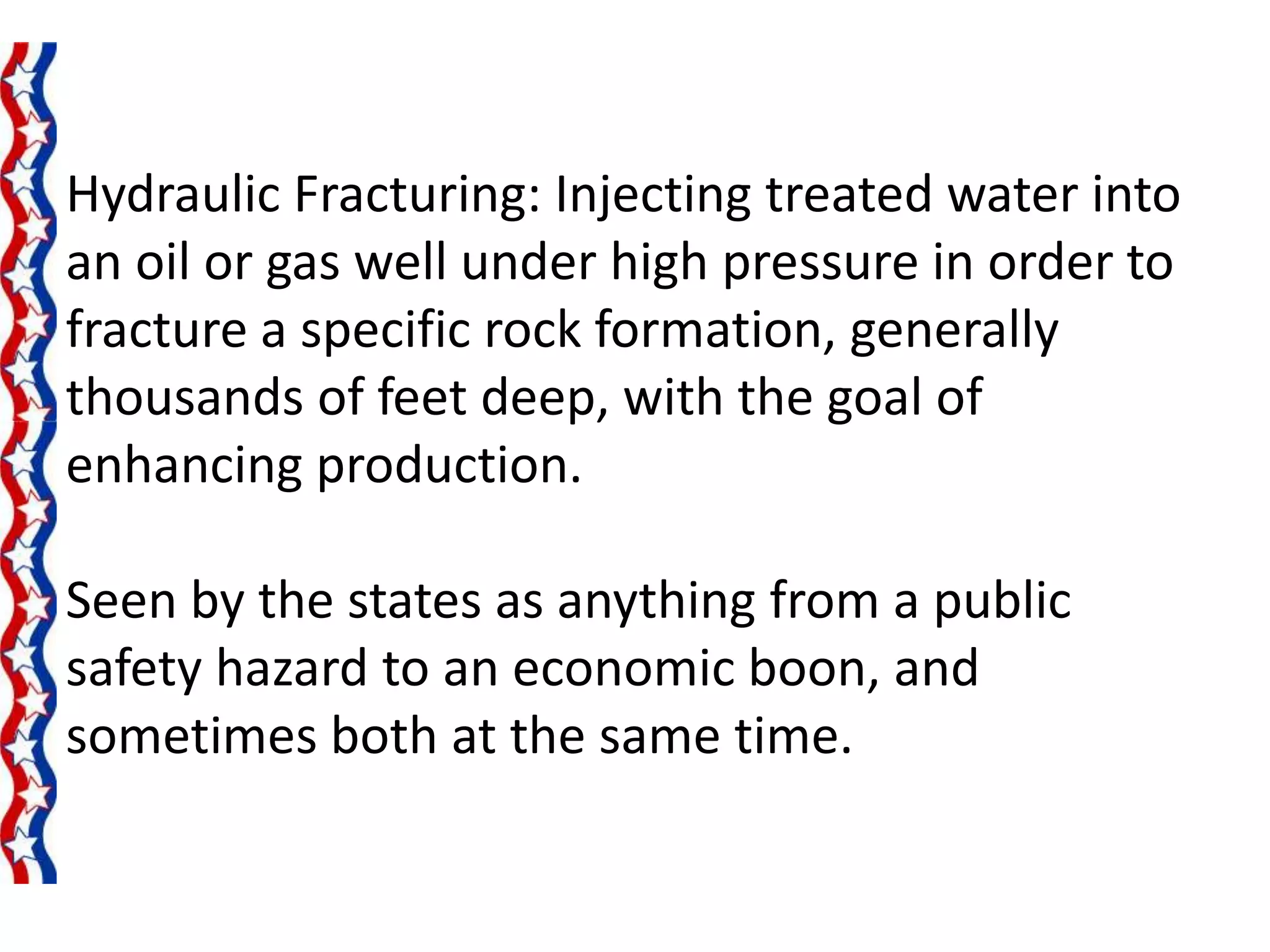 Hydraulic fracturing | PPT
