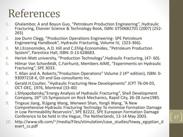 Hydraulic fracturing | PPTX
