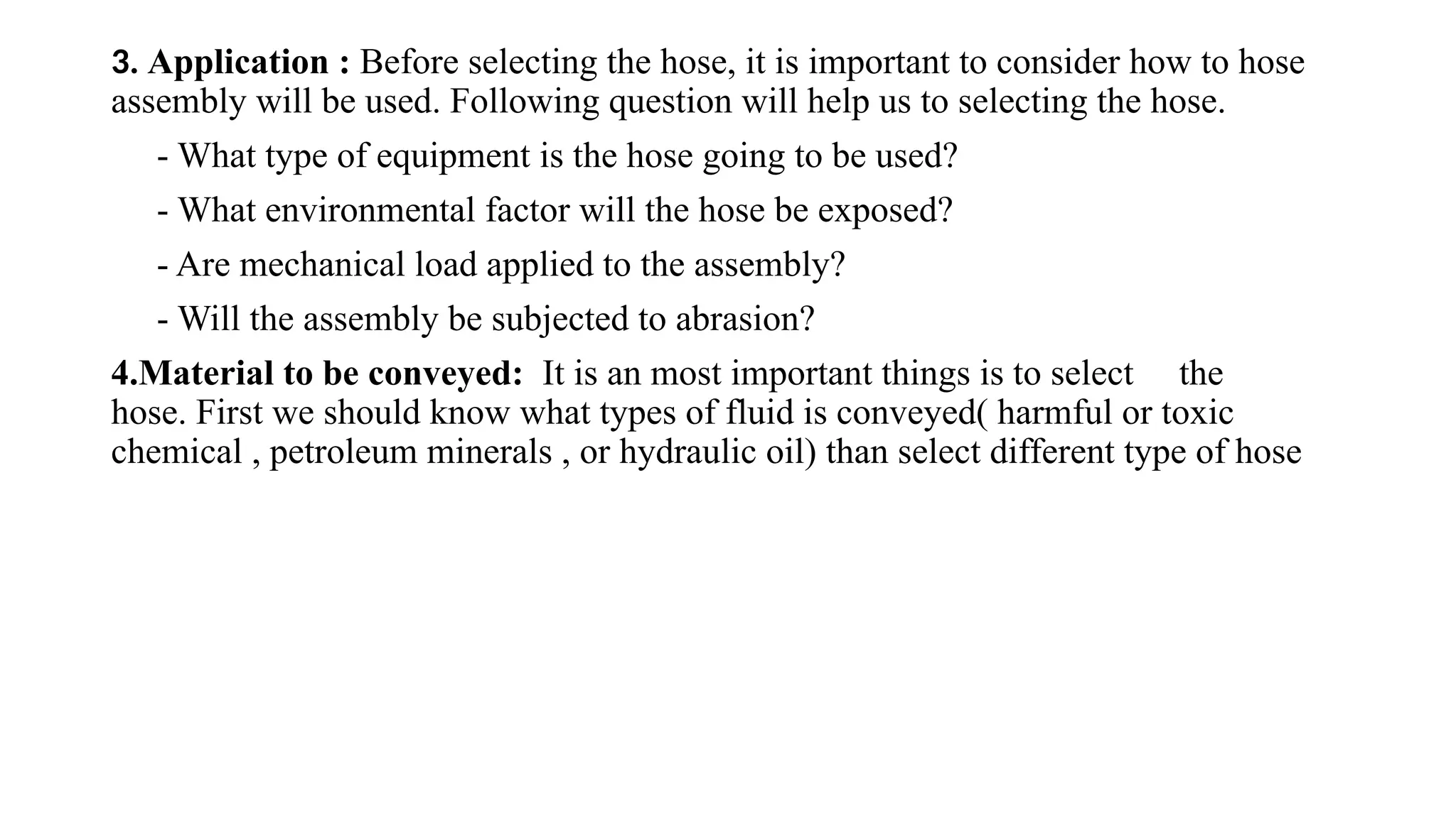 Hydraulic hose and Fitting used in construction equipment | PPTX