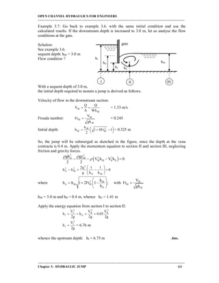 Hydraulic jump | PDF
