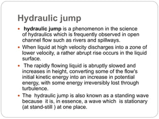 Hydraulic Jump.pptx | Physics | Science