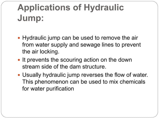 Hydraulic Jump.pptx | Physics | Science